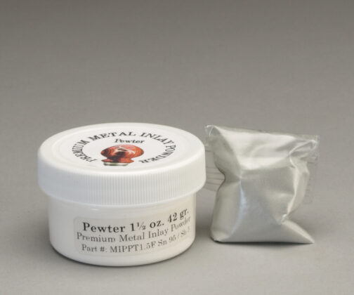 Premium Metal Inlay Powder: Pewter - Sokolowski Studios